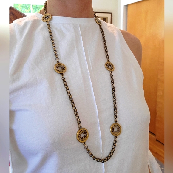 Anne Klein | Jewelry | Vintage Anne Klein For Accesocraft Costume Gold ...